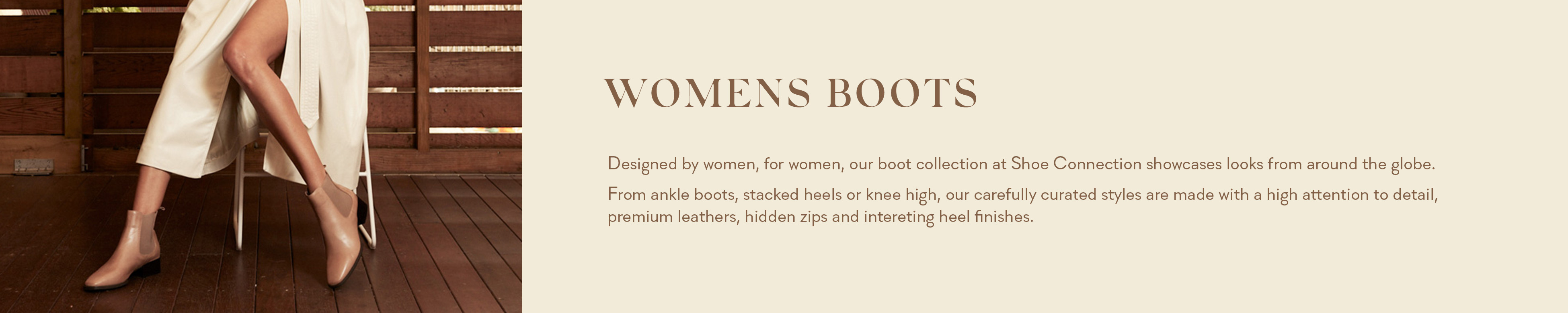 Shop Women's Boots Online - Ankle, Knee-High & More | Shoe Connection NZ