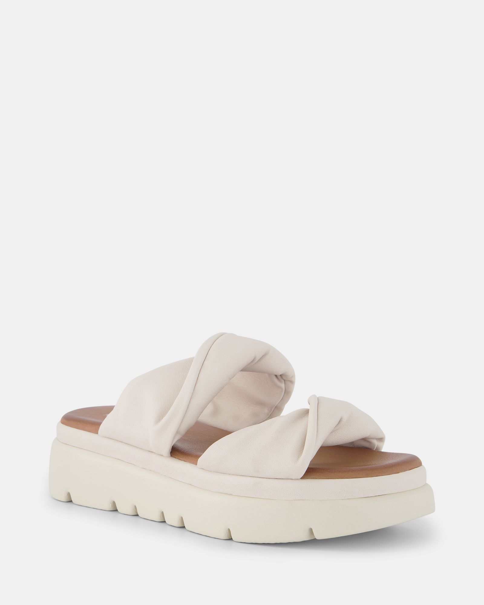 Buy MATCHA Ecru sandals Online at Shoe Connection