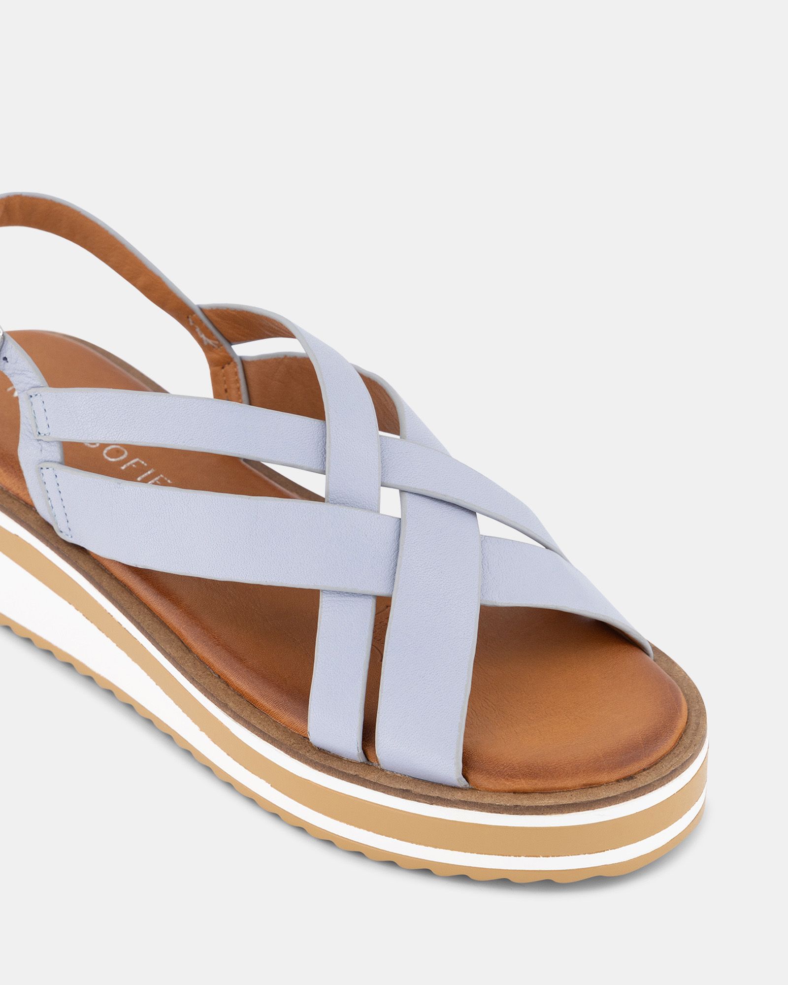 Buy MOLLY Sky Blue sandals Online at Shoe Connection